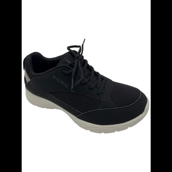 Vionic | Shoes | Vionic Laceup Athletic Sneakers Lumina Black Wide ...